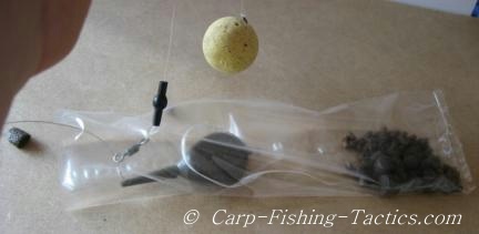Carp fishing trick rig continued fool big fish